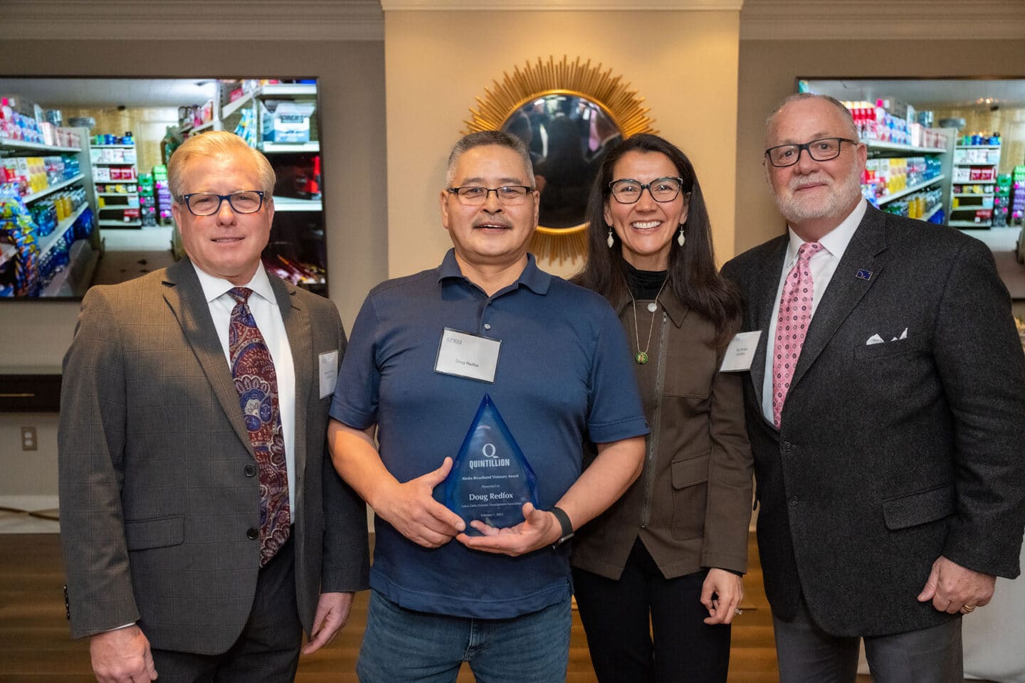 Alaska Broadband Visionary Award - Quintillion